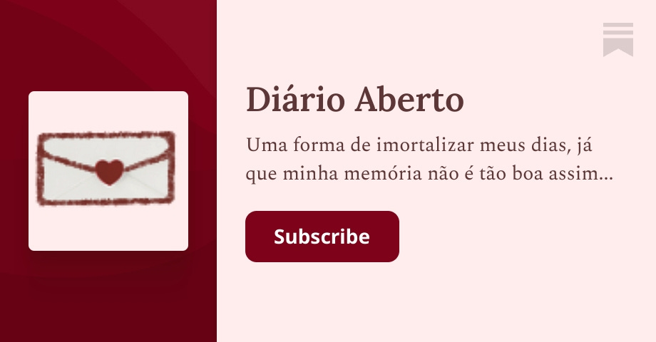 Diário Aberto | Carolina Rodrigues | Substack