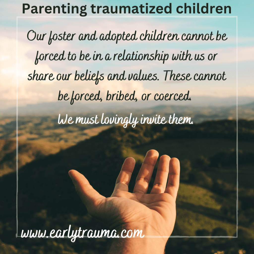 Parenting traumatized children requires a different perspective: