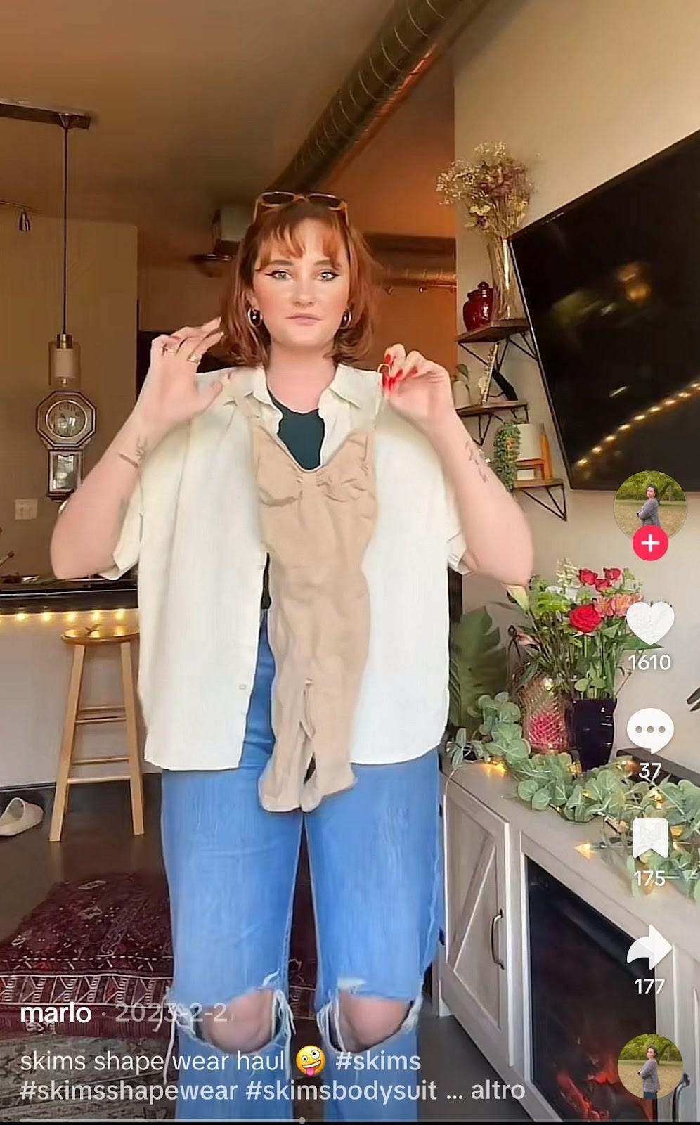 Certo che indosso le guaine di Kim Kardashian!