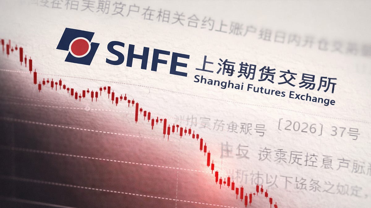 Comments - SHFE Finds Improper Selling During Silver Downdraft