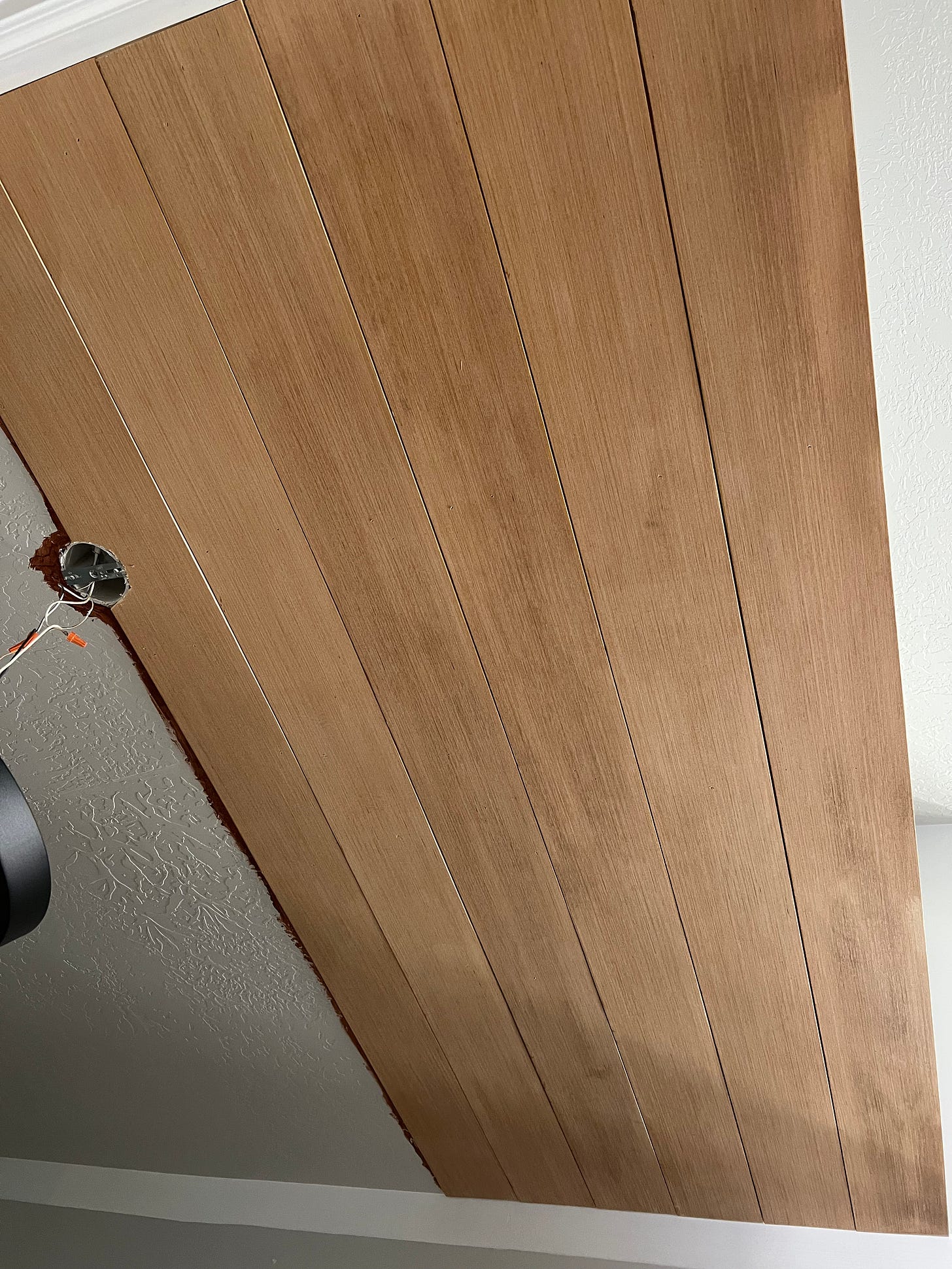How We Installed Wood Plank Ceilings (And Why I'd Do It Again)