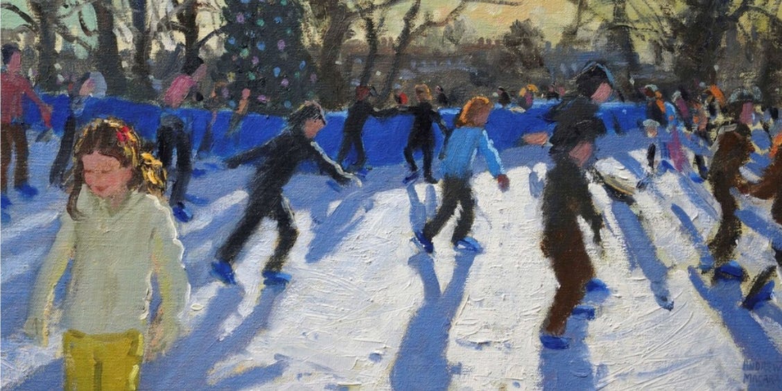 Ice Skating, Israelites, & God's Good Gifts