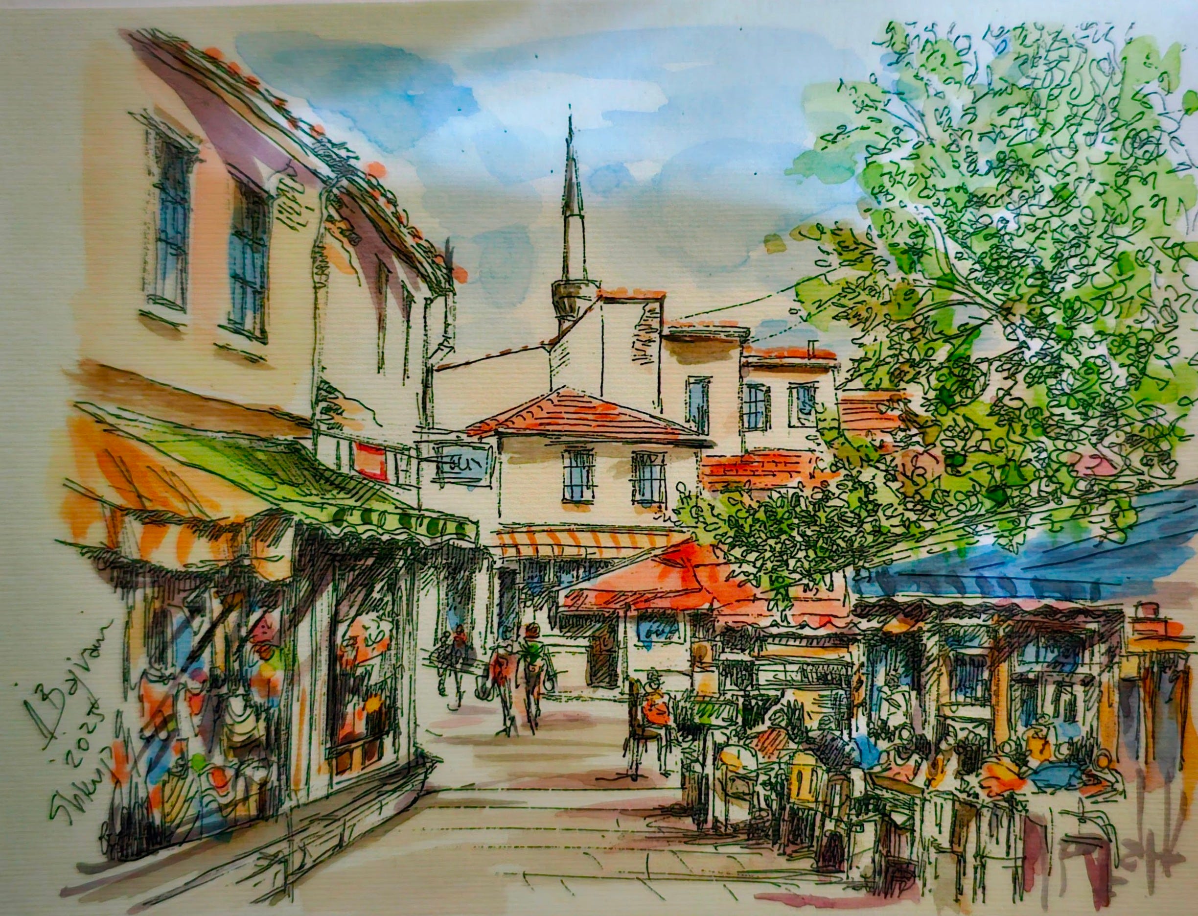 Old Bazaar, New Life. - by Rezon K - Of Other Things