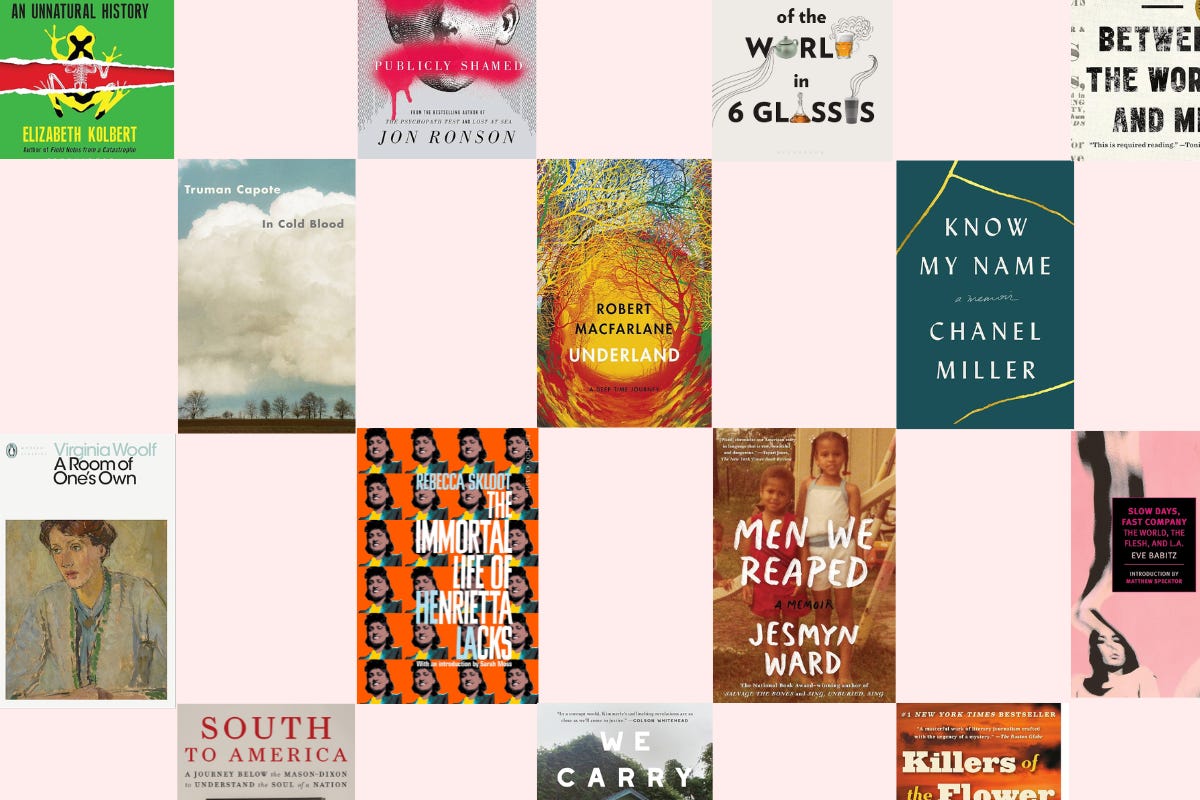 25 books to convince you about nonfiction - by Elle