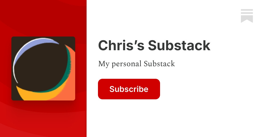 Chris’s Substack | Chris Crosman | Substack