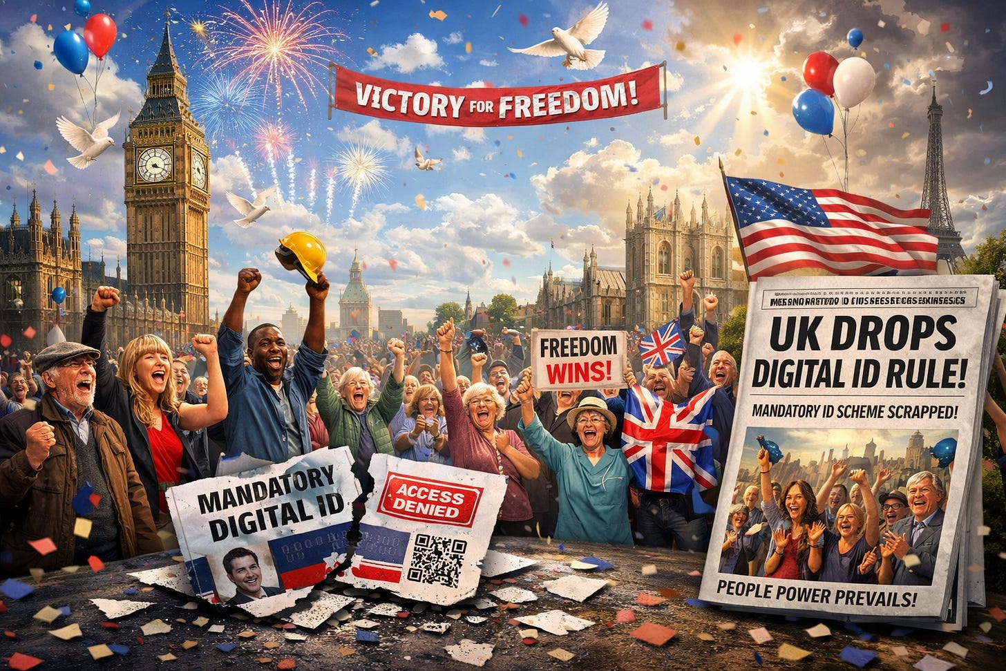 Mandatory Digital ID Dropped by UK Government To Be Able To Work