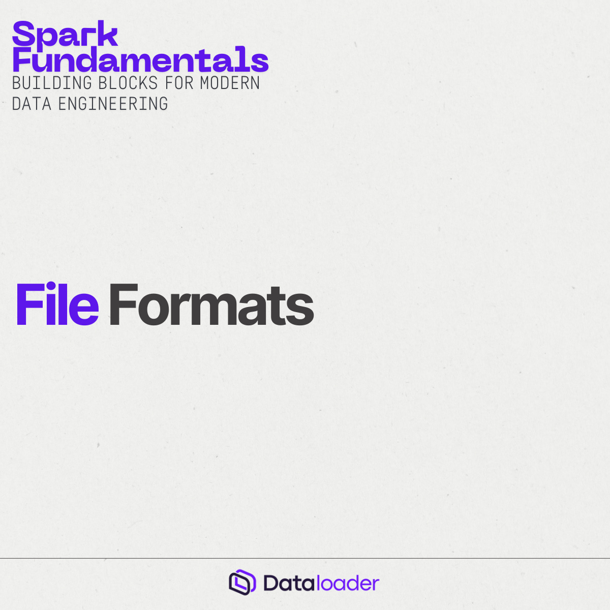 Common File Formats in Apache Spark: CSV, JSON, Avro, and Parquet