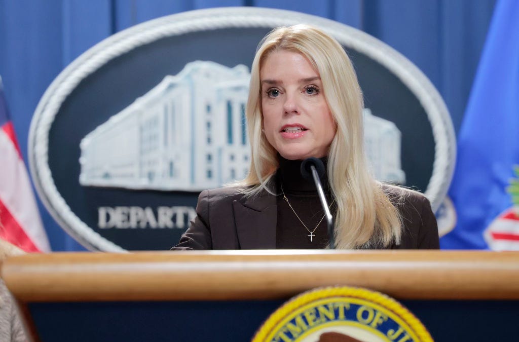 Bondi Fires DOJ Employee After Finding Copy of Constitution on his Desk
