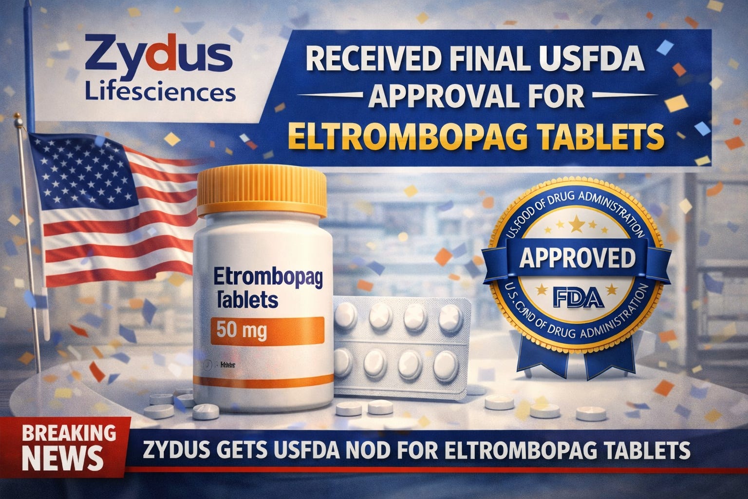 Zydus Lifesciences Locks in a $1.2 Billion Opportunity