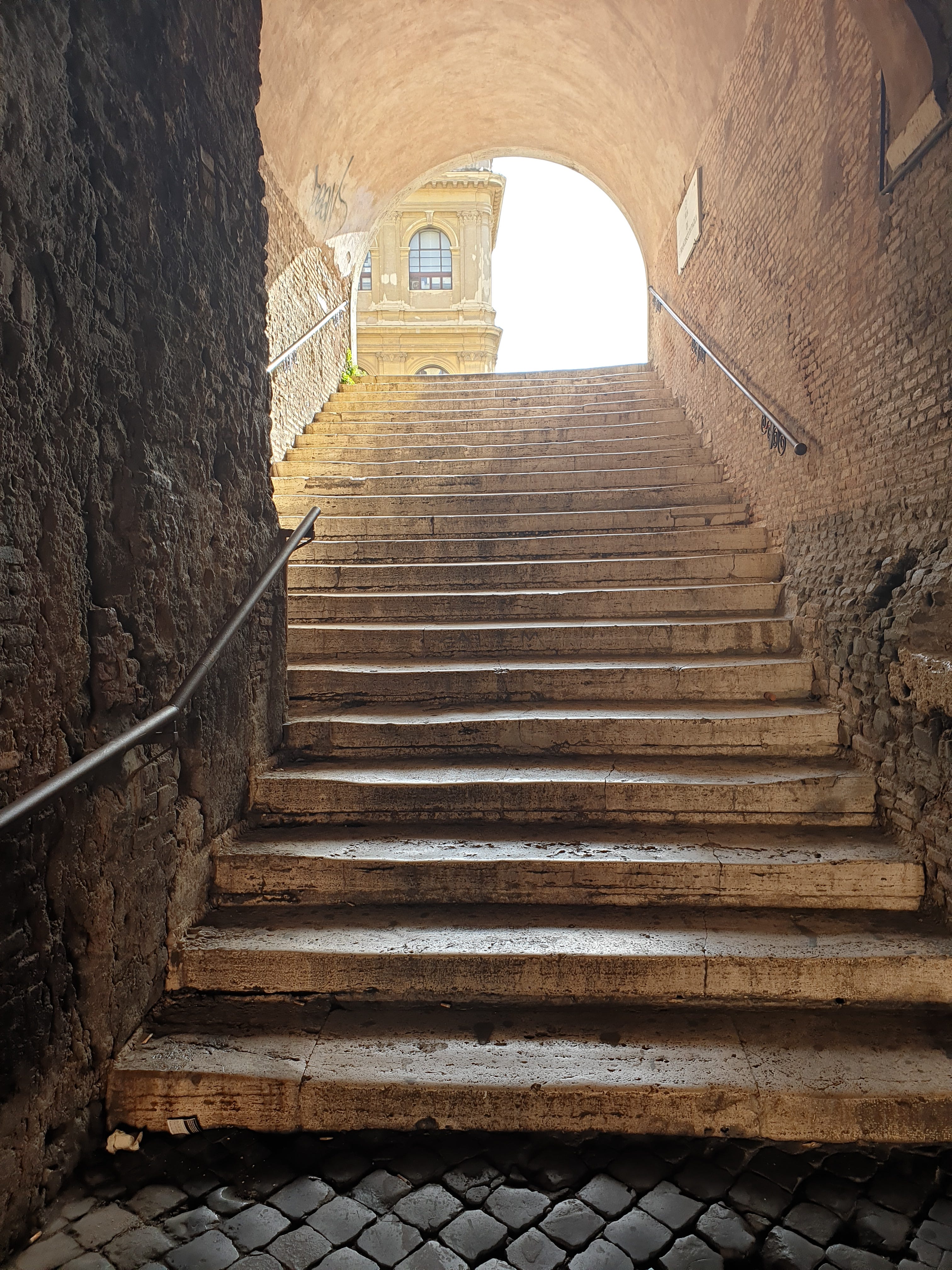 The Borgia Staircase and Michelangelo's Moses: a must see