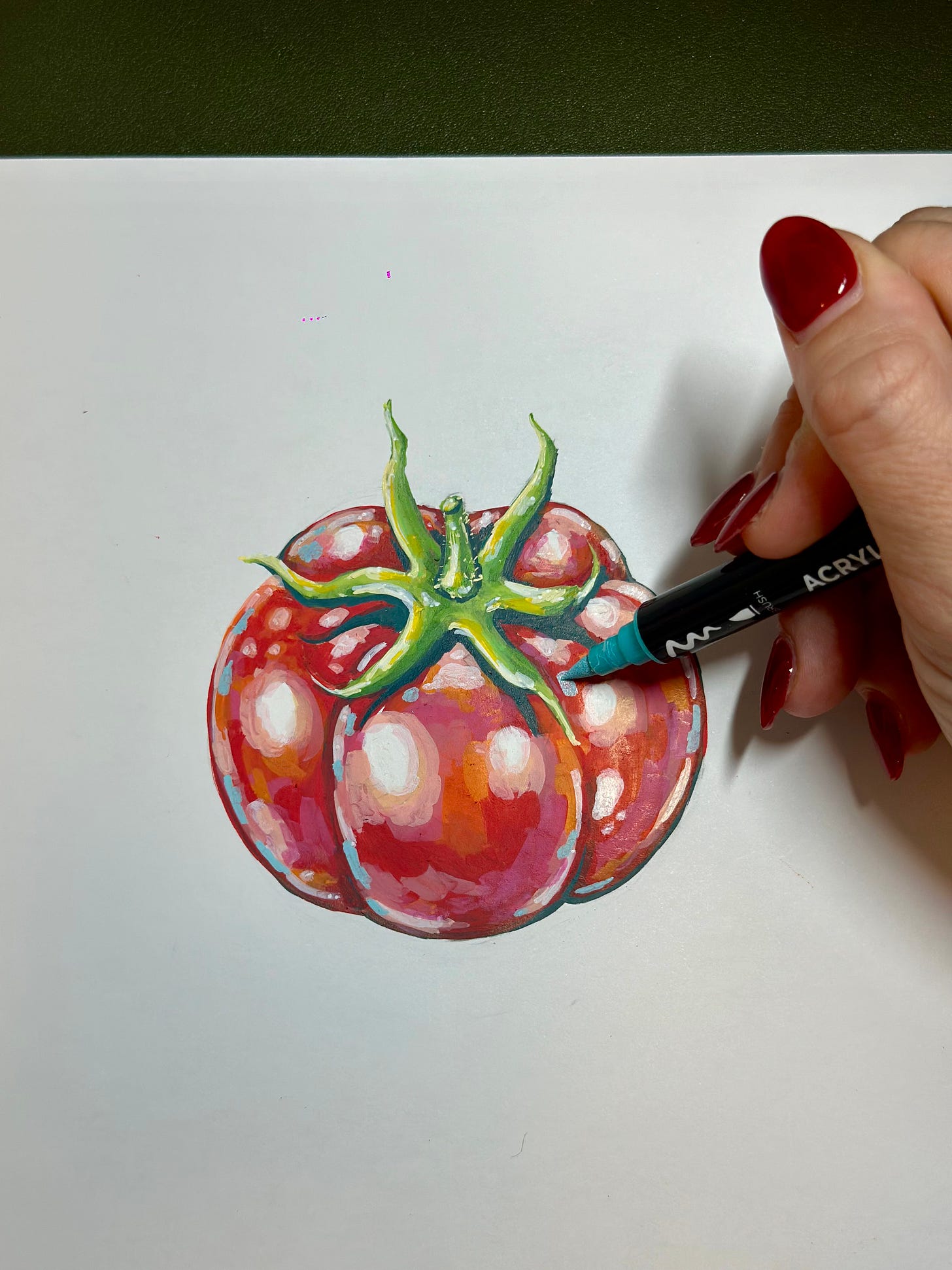 How To Draw A Tomato: Step-By-Step Guide - by Bianca Bosso