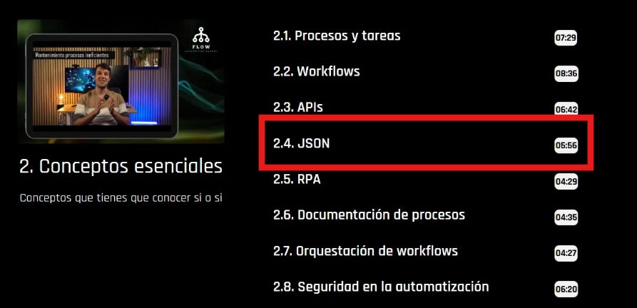 #31 Como trabajar con JSON en tus automatizaciones