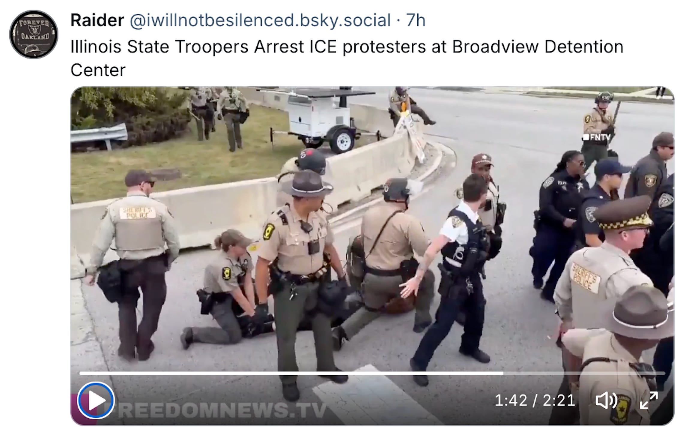 Policing The Police State
