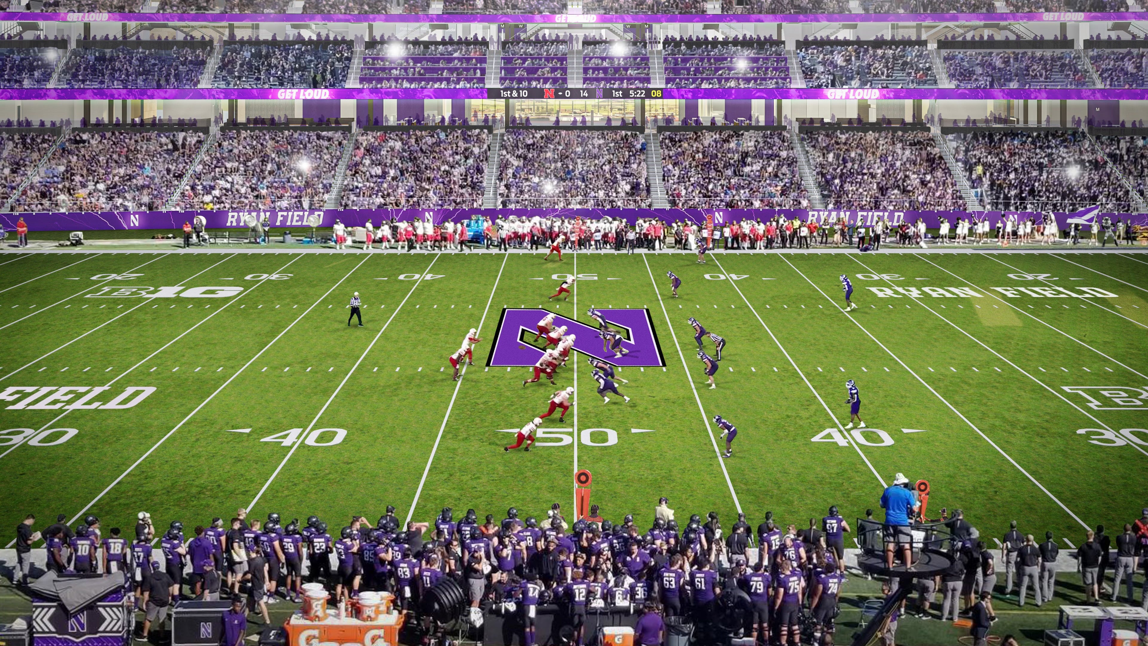 First Look: Northwestern unveils new Ryan Field renderings