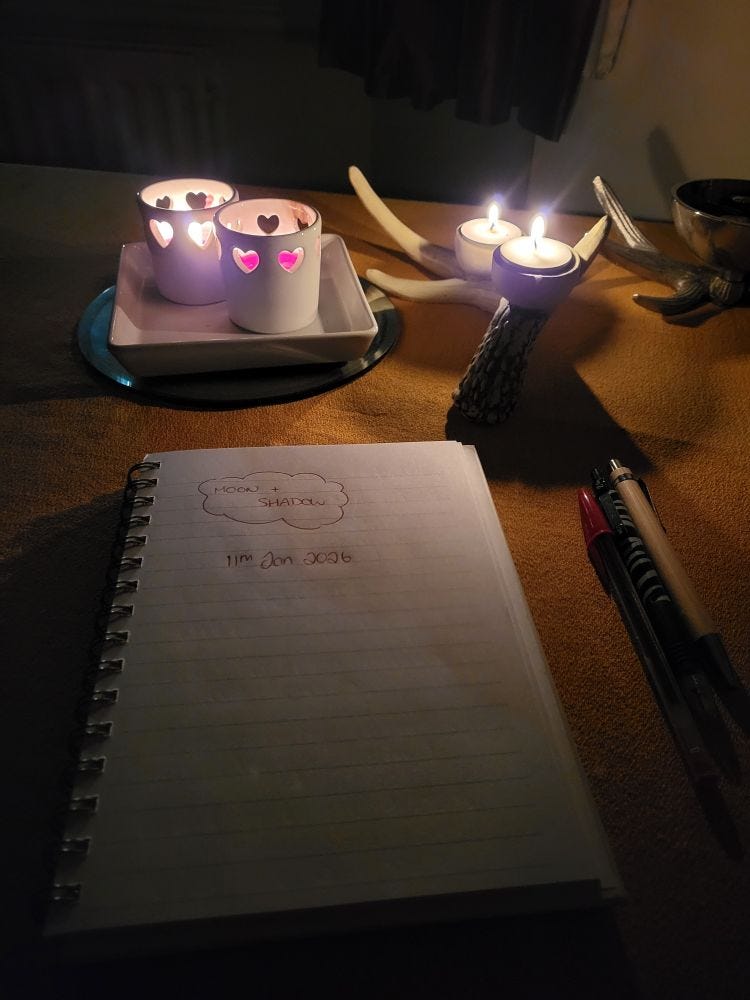 Writing by Moon and Shadow