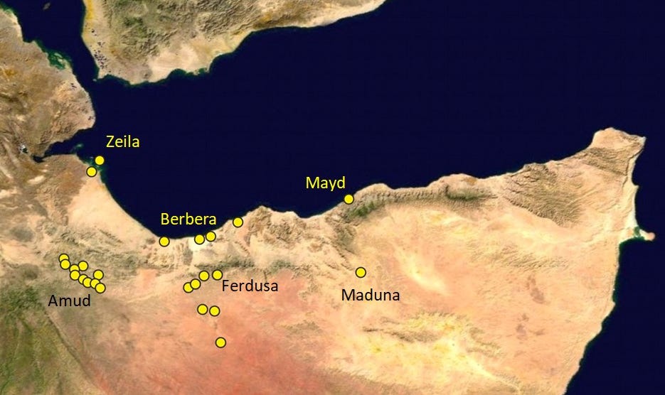 The ruined stone towns of medieval Somaliland and the empire of Adal ...