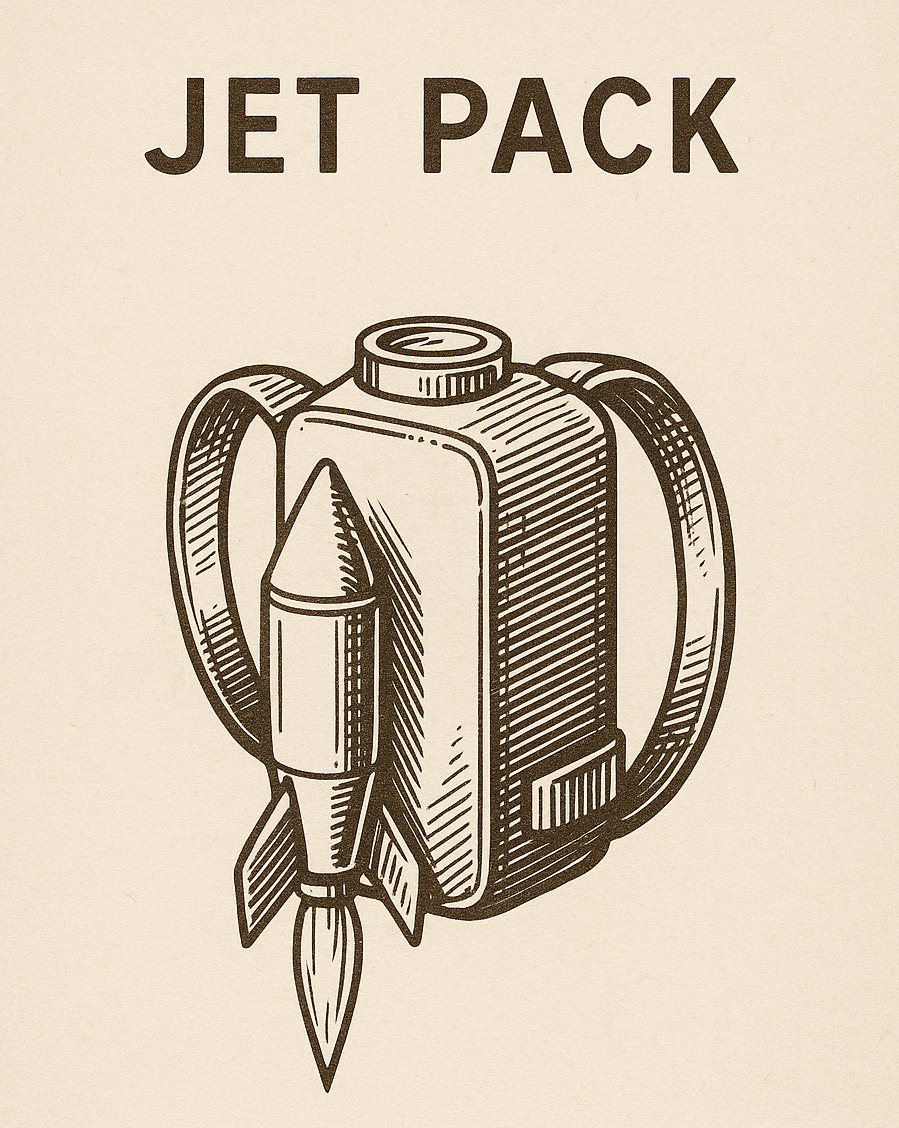 jetpack drawing