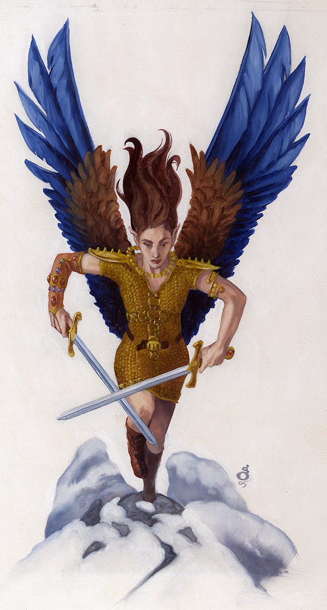 D&D: Snake Cultist | Winged Elf (2005)