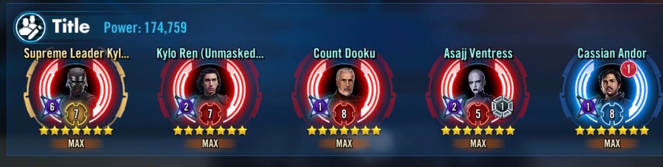 Conquest Feats and Team Building: Cobb Vanth