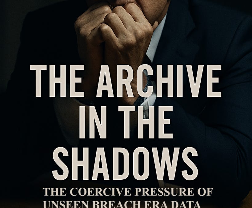 THE ARCHIVE IN THE SHADOWS - by Steven Leroy Rawding Jr