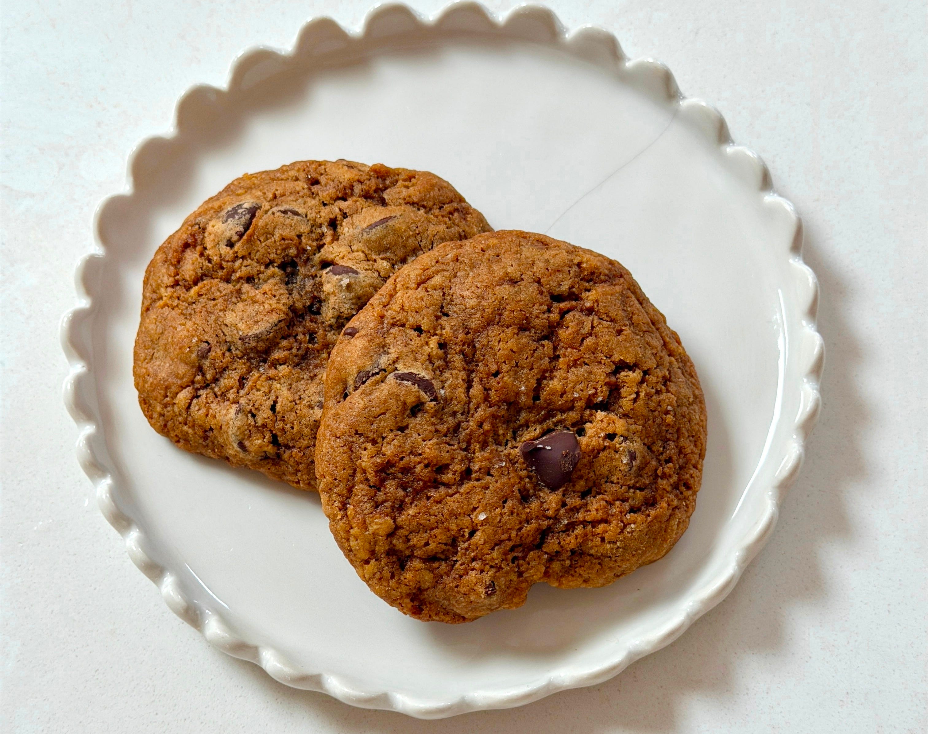 The Chocolate Chip Cookies I Keep Making (no refined sugar)