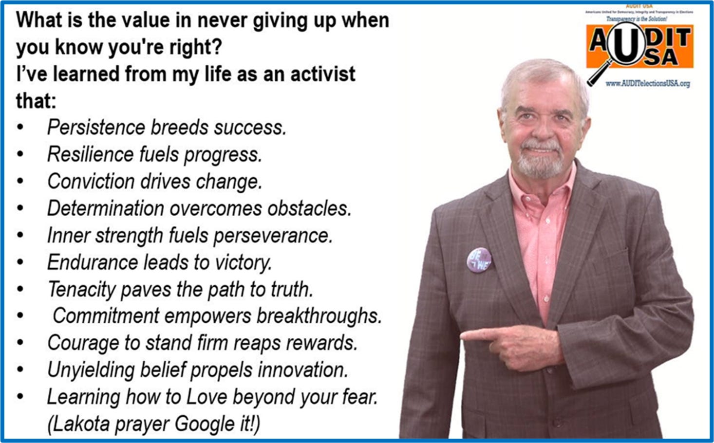 The Seven C’s of a Democracy Defender: Character, Courage, and the ...