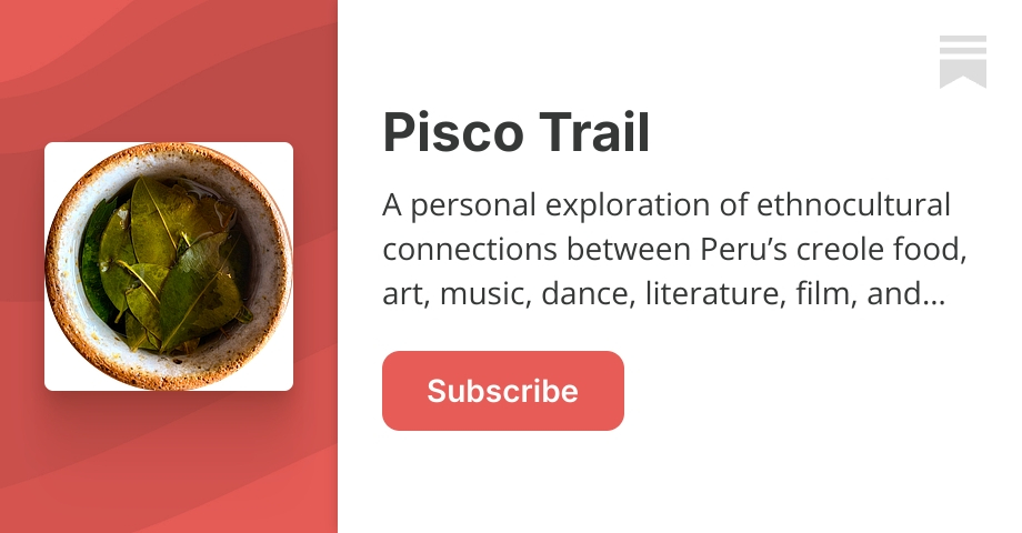 Pisco Trail | Nico Vera | Substack