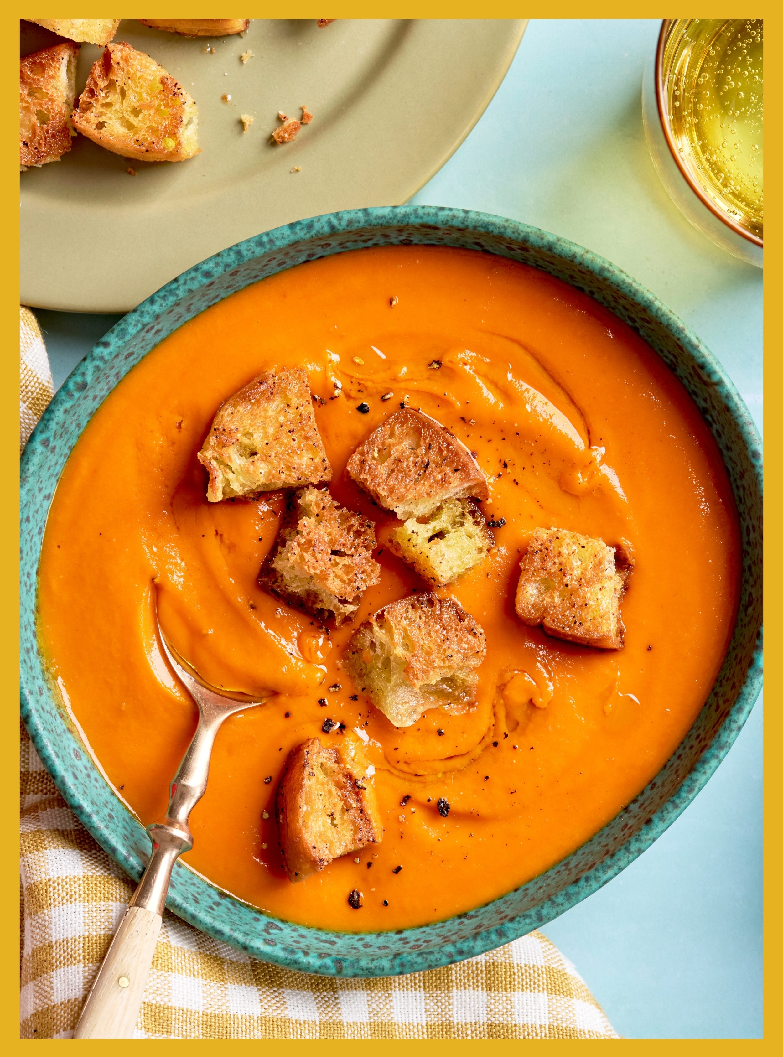 winter sunshine soup - by Caroline Chambers