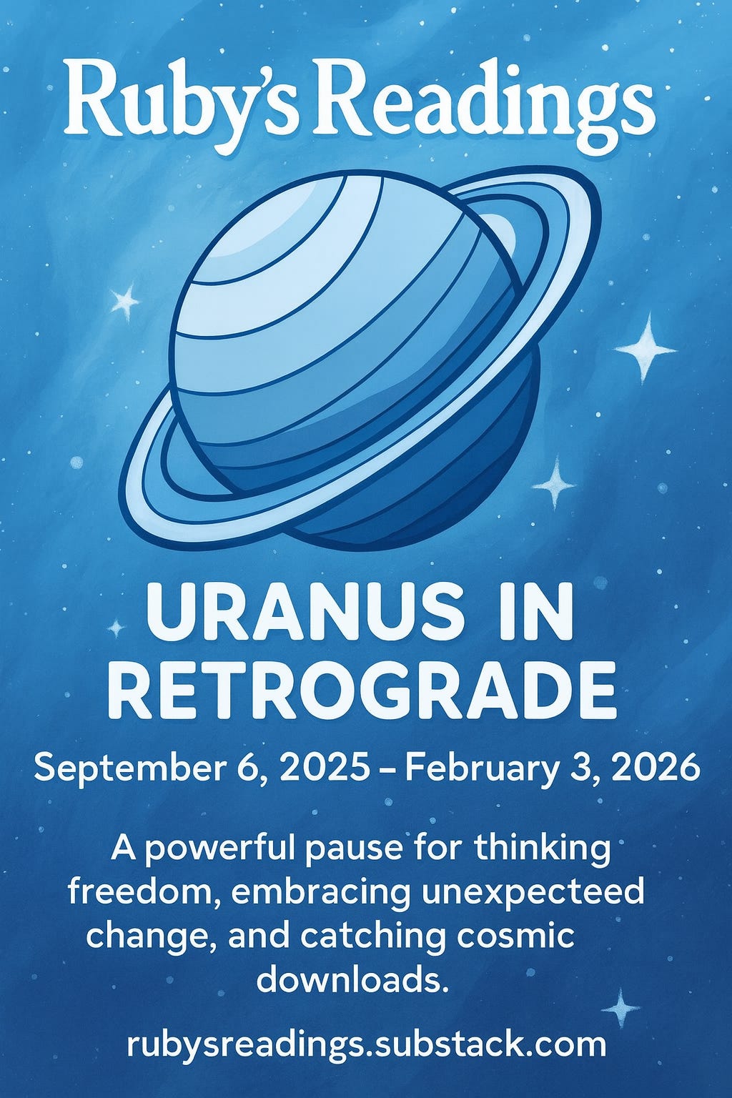 Uranus Retrograde - The Pause Before the Breakthrough