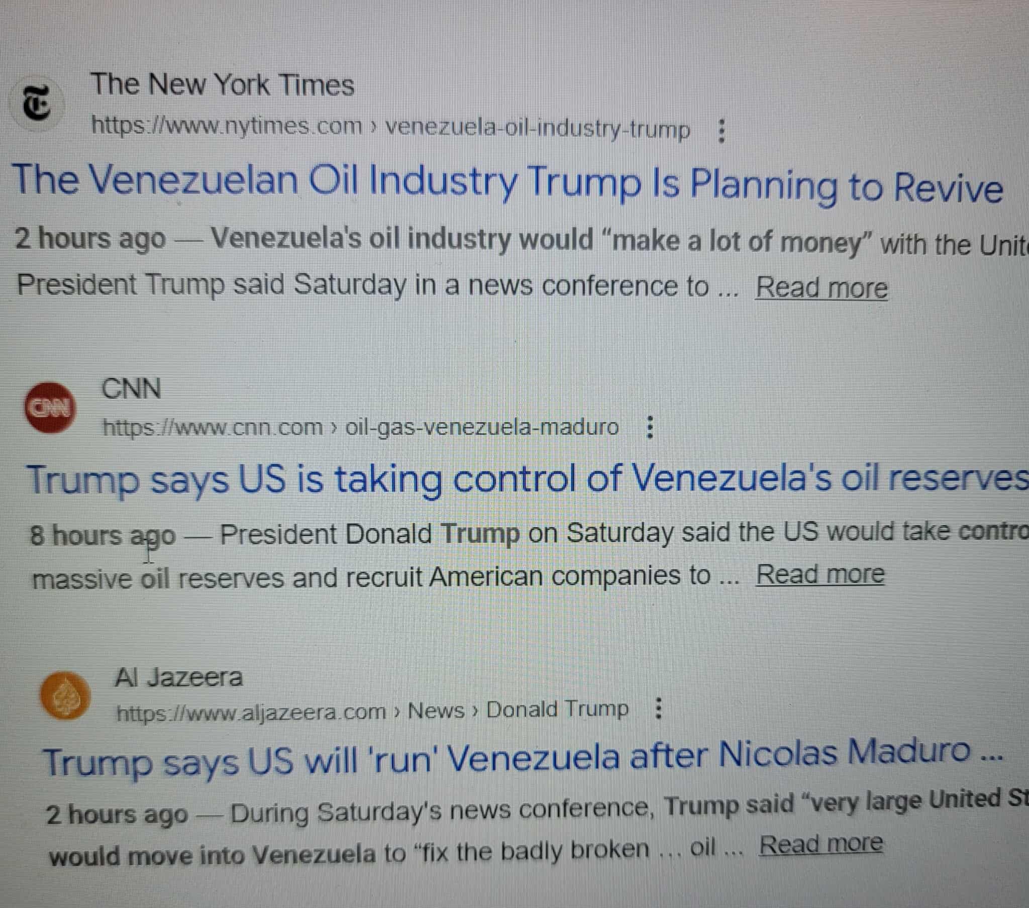 My Trump and Venezuela Prediction validates right at the 2026 gate by ...