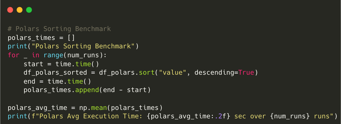 Pandas vs. Polars: Benchmarking Dataframe Libraries with Real Experiments