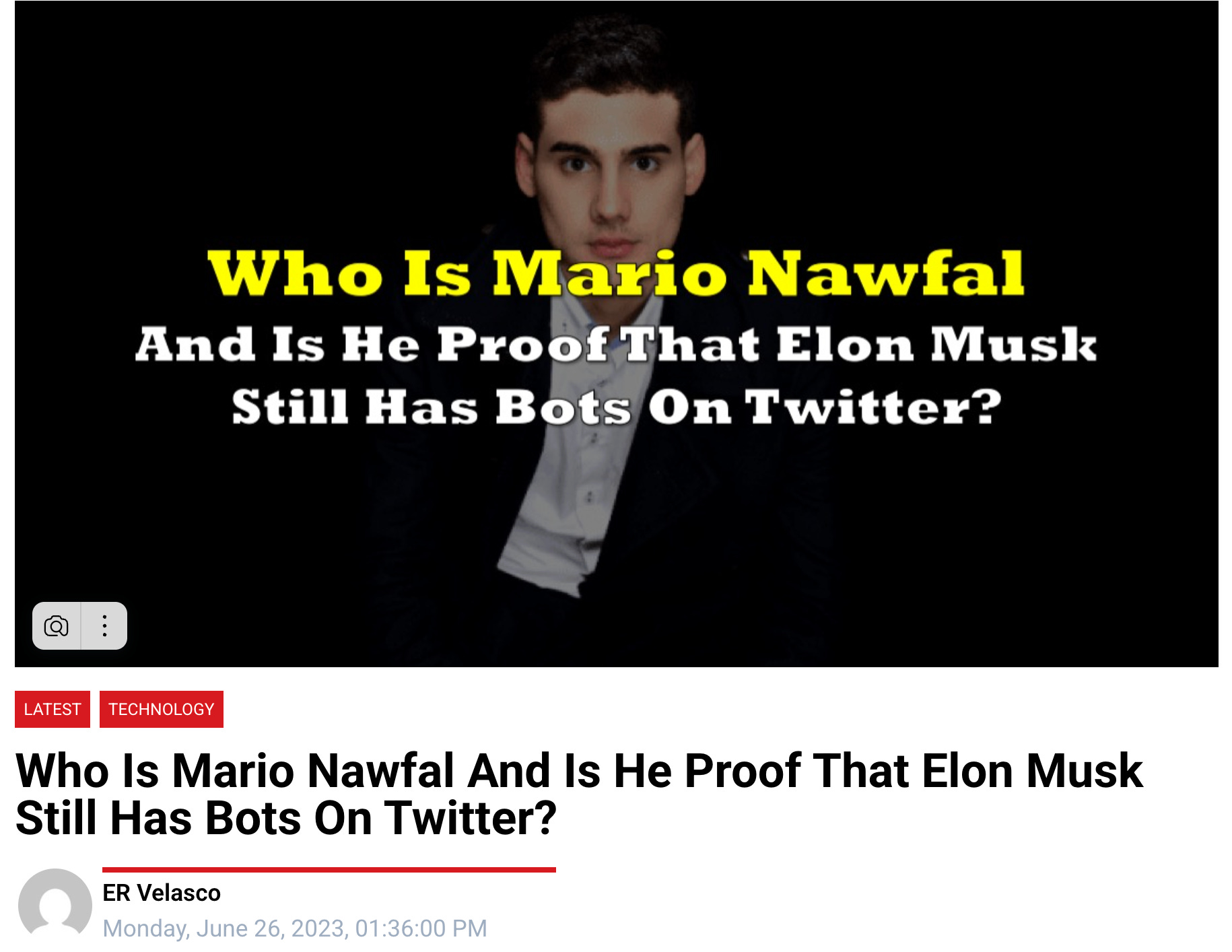 Mario Nawfal, Musk influencer who came 'from nowhere' exposed as Mossad ...