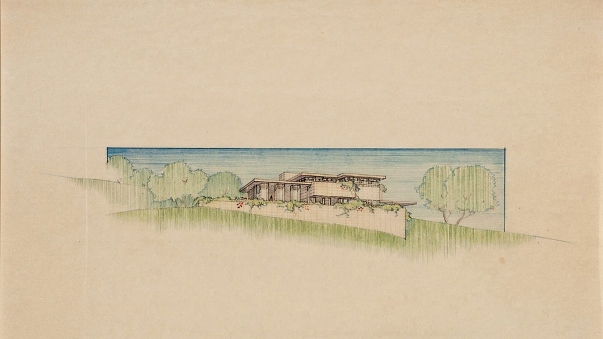 frank lloyd wright art