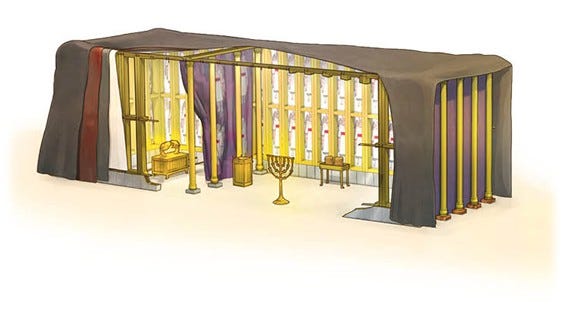 THE TABERNACLE OF THE LORD: THE COVERINGS OF THE TABERNACLE BUILDING ...