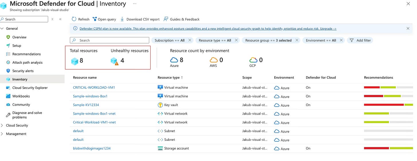 Defender For Cloud - under the hood: Resource Inventory Deep Dive