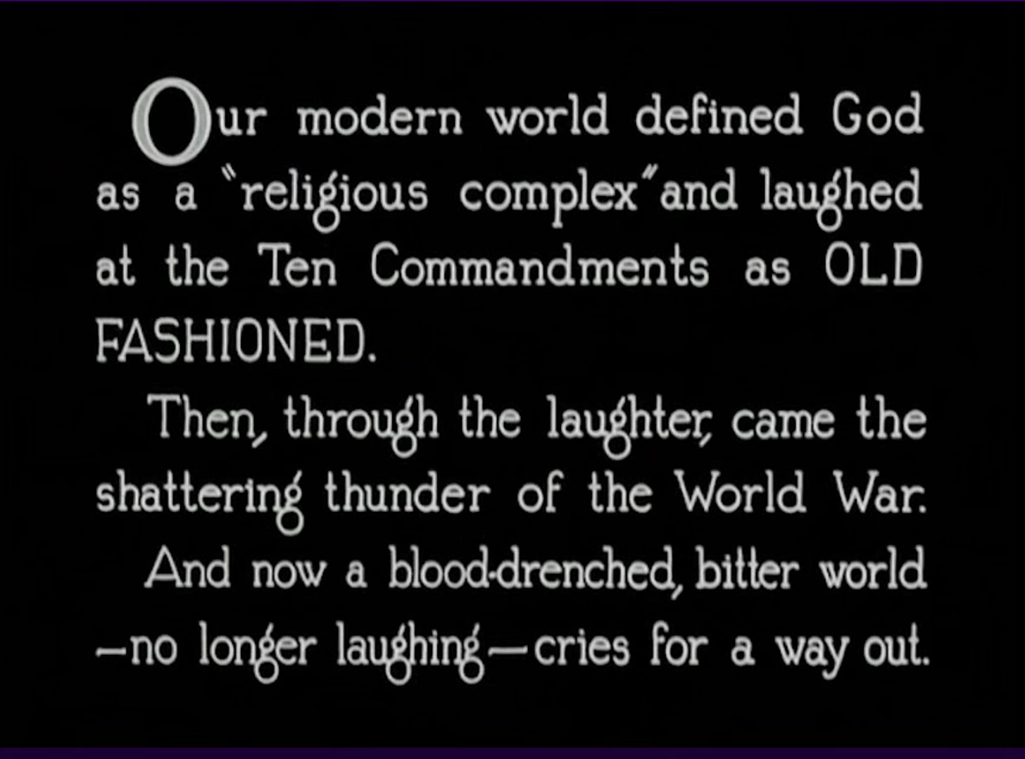 Ten Commandments Movie, a Tradition for Easter and Passover