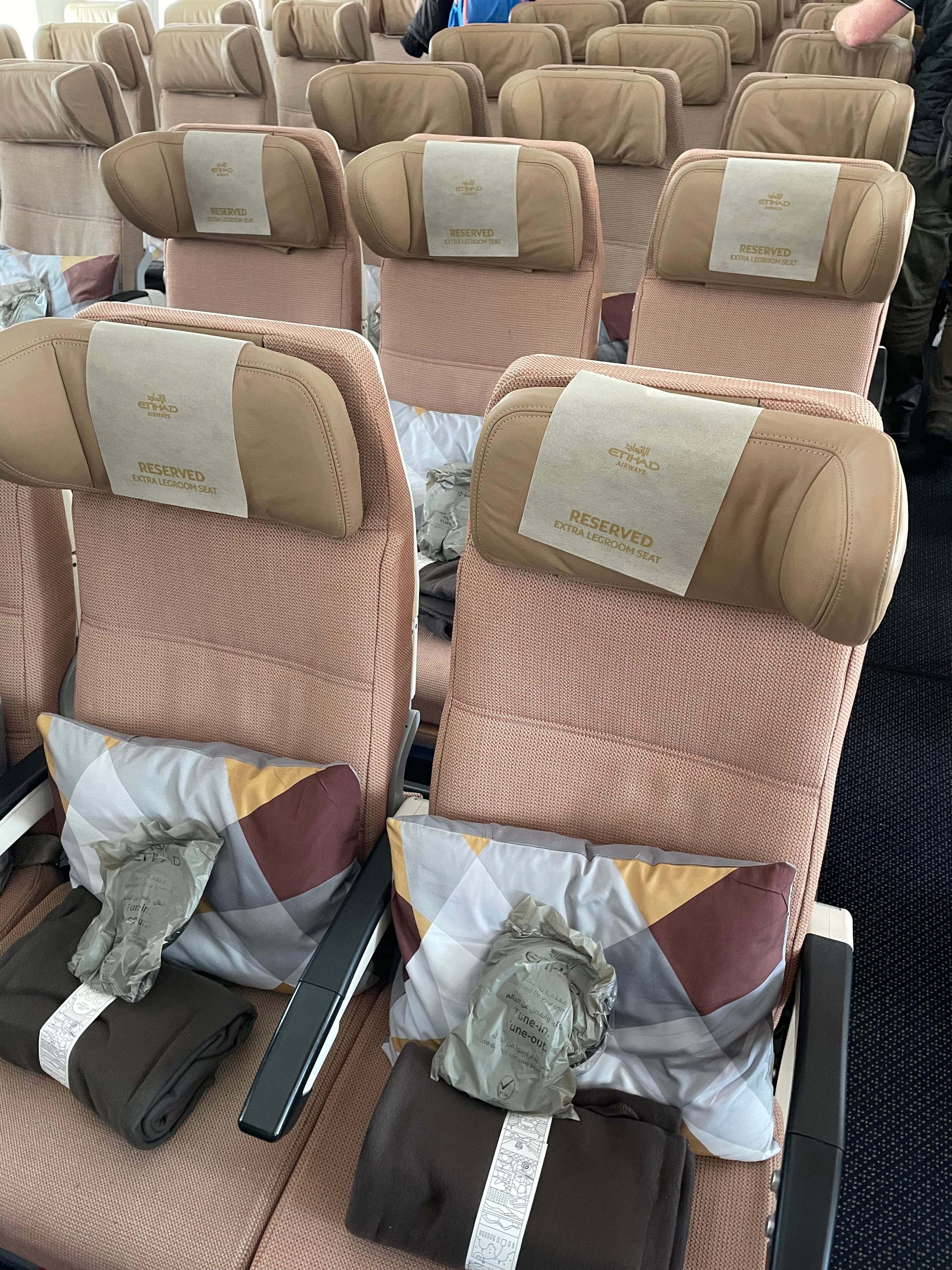 Etihad Airways Economy Class
