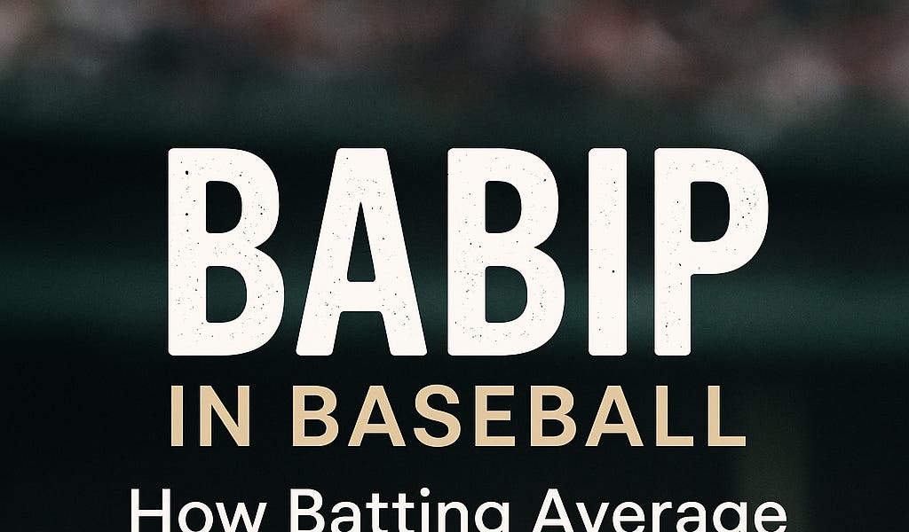 What Is BABIP in Baseball? How Batting Average on Balls in Play Shows Luck vs. Skill