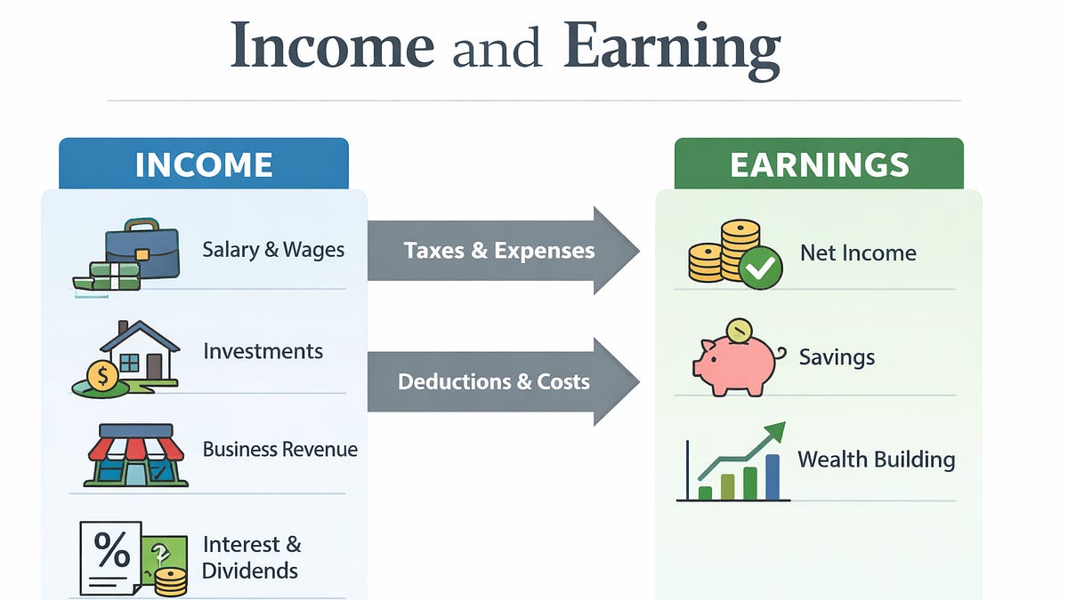 Income and Earning - Chad W Graham