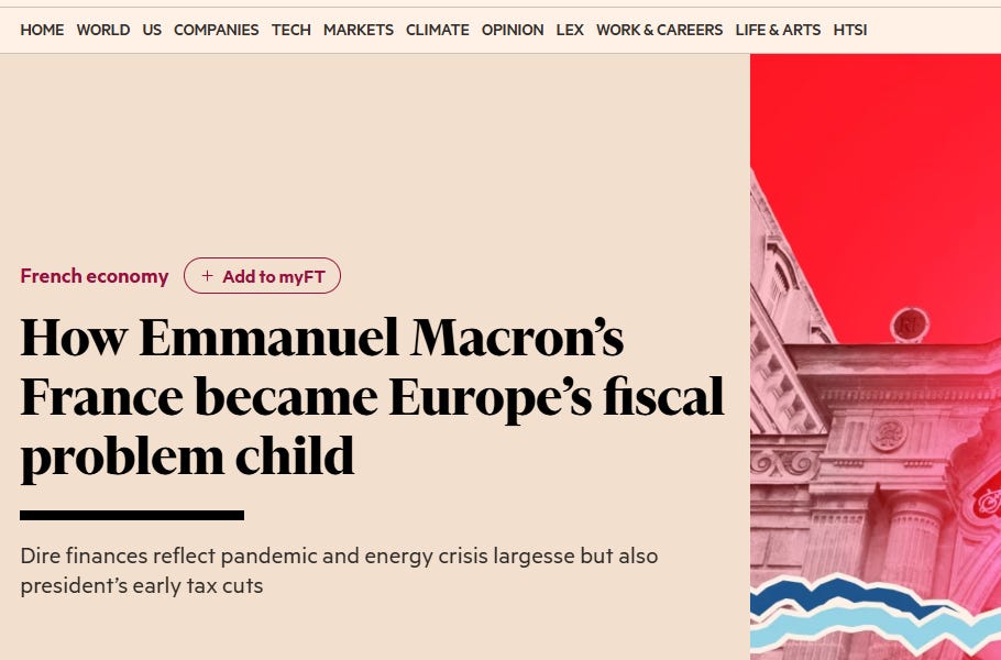 Macron non è più il "cocco" del Financial Times