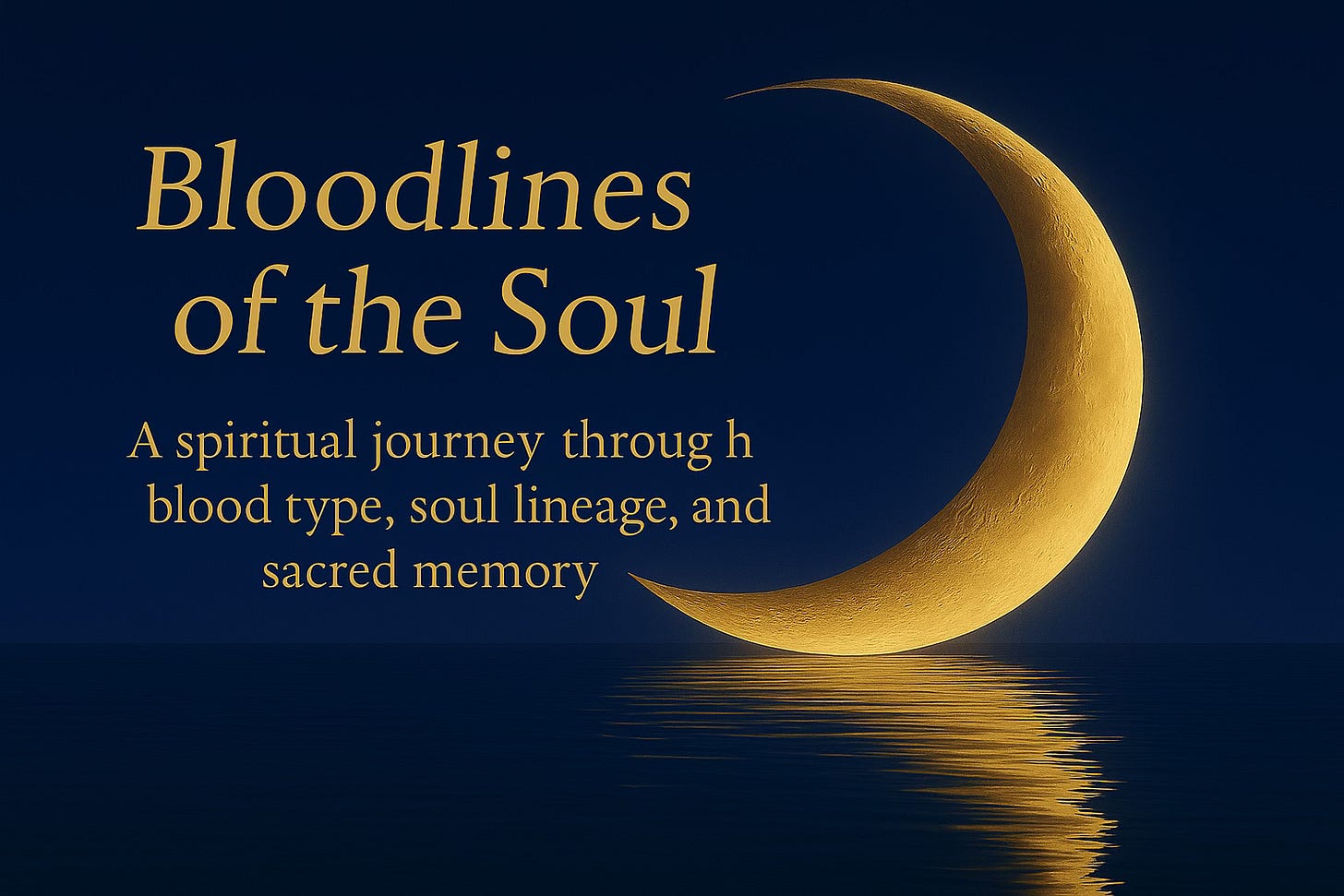 Welcome to Bloodlines of the Soul