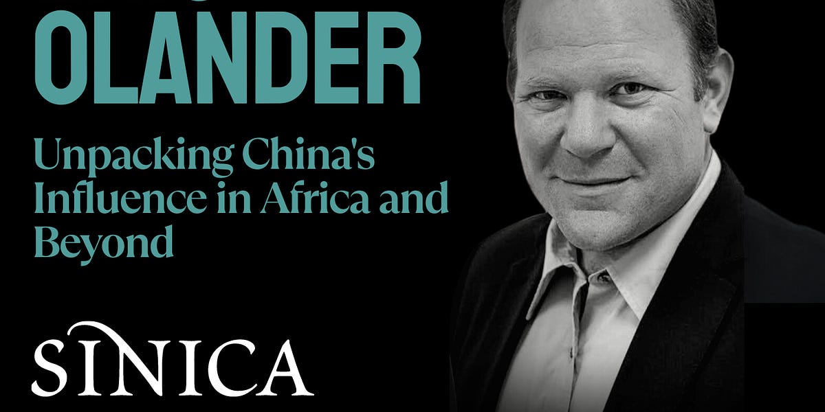 Eric Olander on China in the Global South - by Kaiser Y Kuo