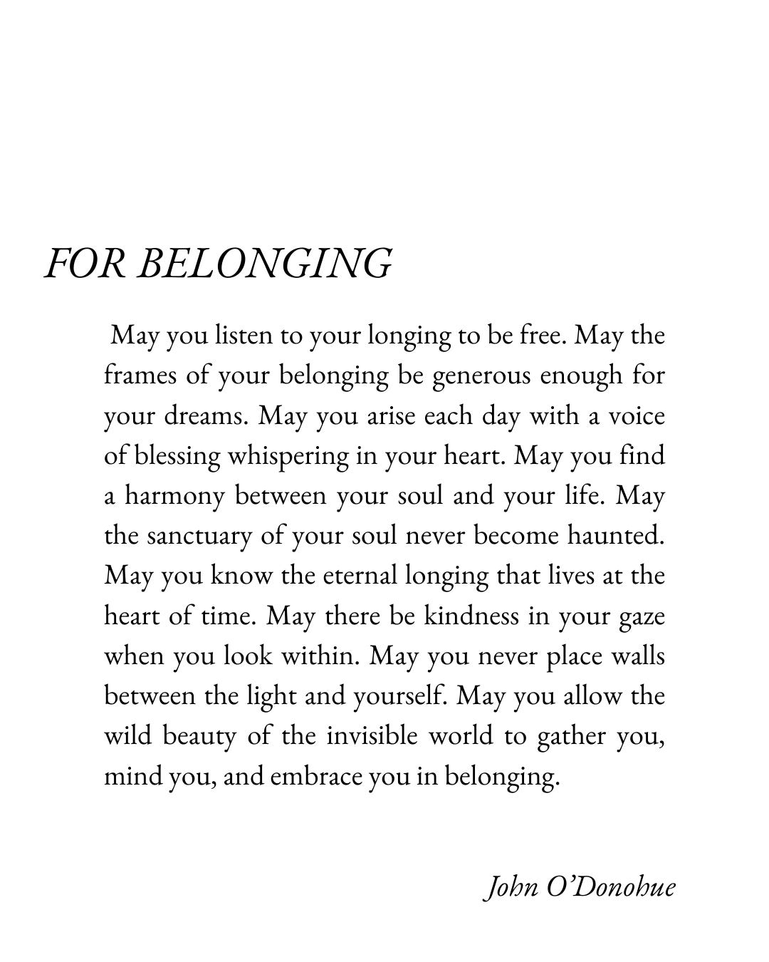 The Irish Blessings of John O'Donohue ☘︎