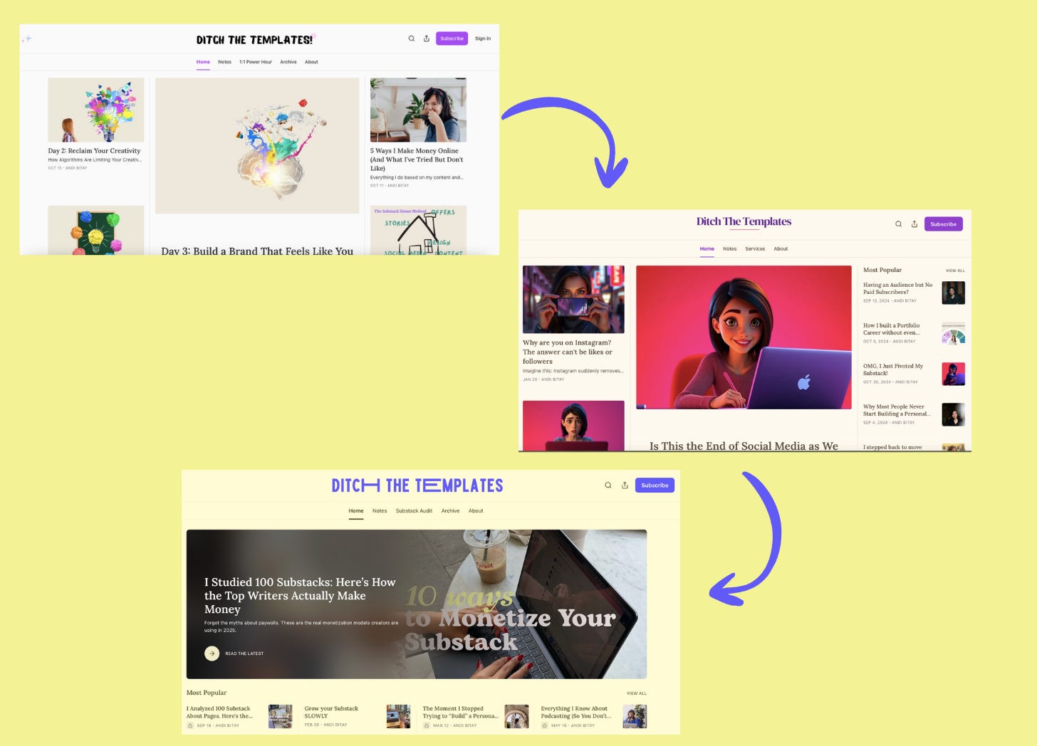I Analyzed 100 Substack Visual Identities: Here's Why Design Isn't ...