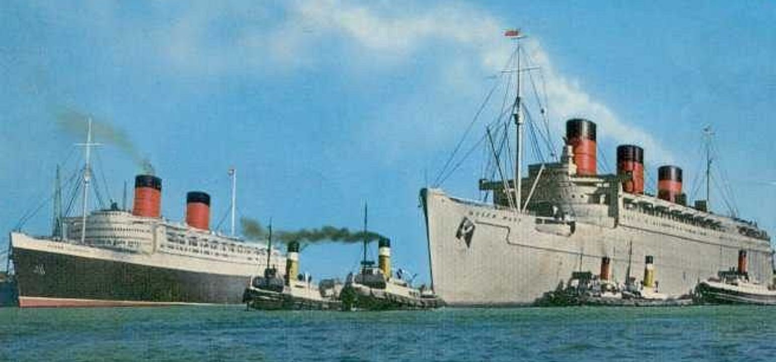 A Brief History of the RMS Queen Mary - by Roxy Tart