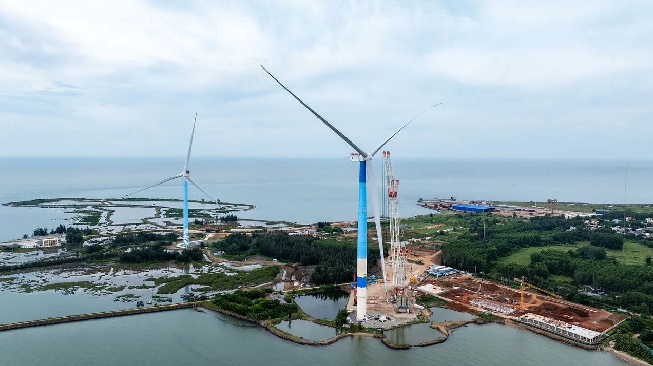 Windletter #90 - Mingyang installs the world’s largest wind turbine ...