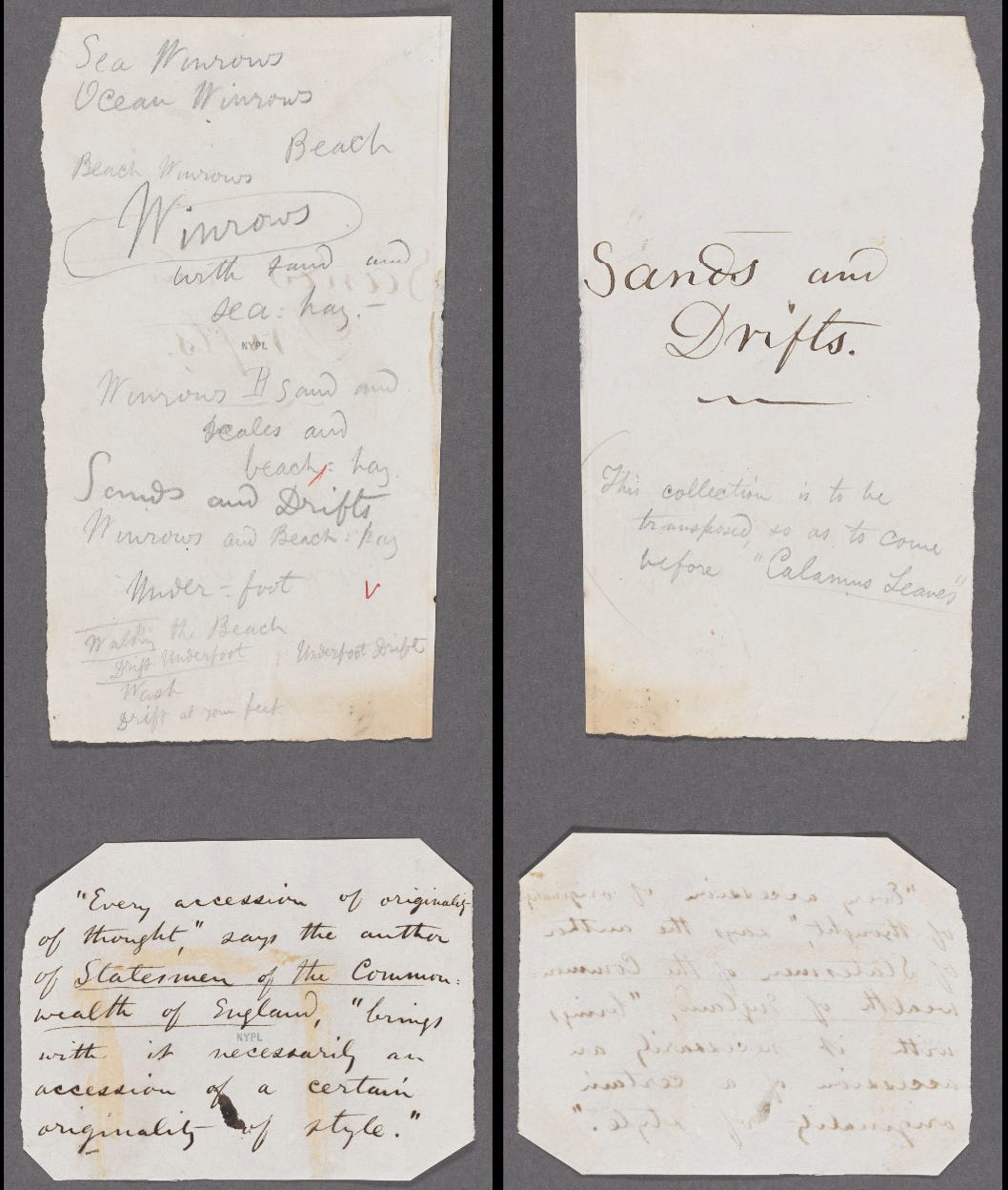 Walt Whitman's Celebrations - by Jillian Hess - Noted