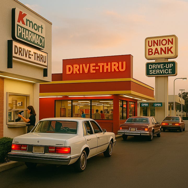 🏷️ The Rise of Drive-Thru Culture: When Speed Became a Service