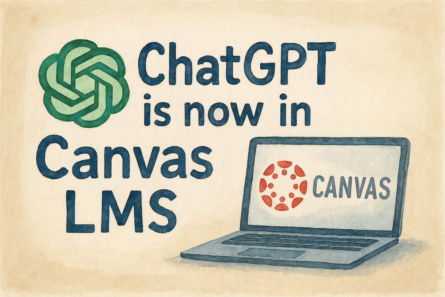 ChatGPT Is Now Embedded in Canvas LMS.