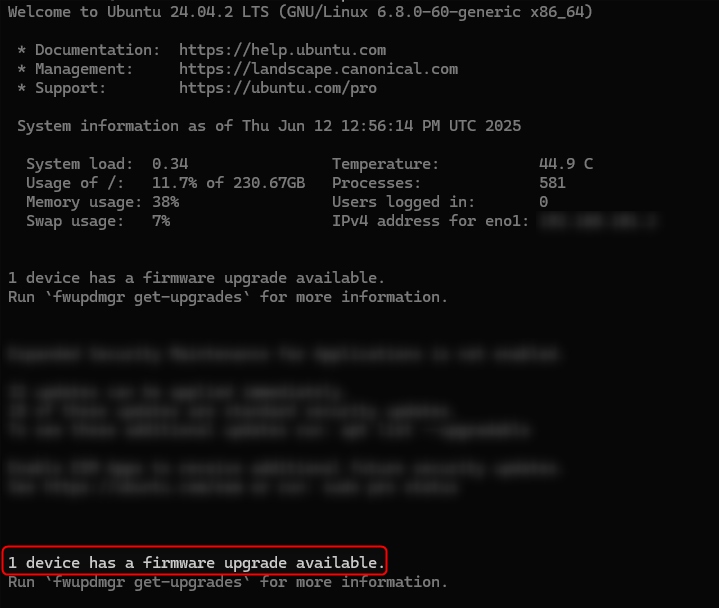 How To - Update Firmware From The Linux Terminal Command line